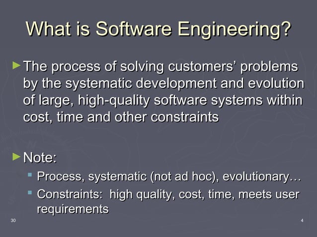 Best Practices Software Engineering Ppt