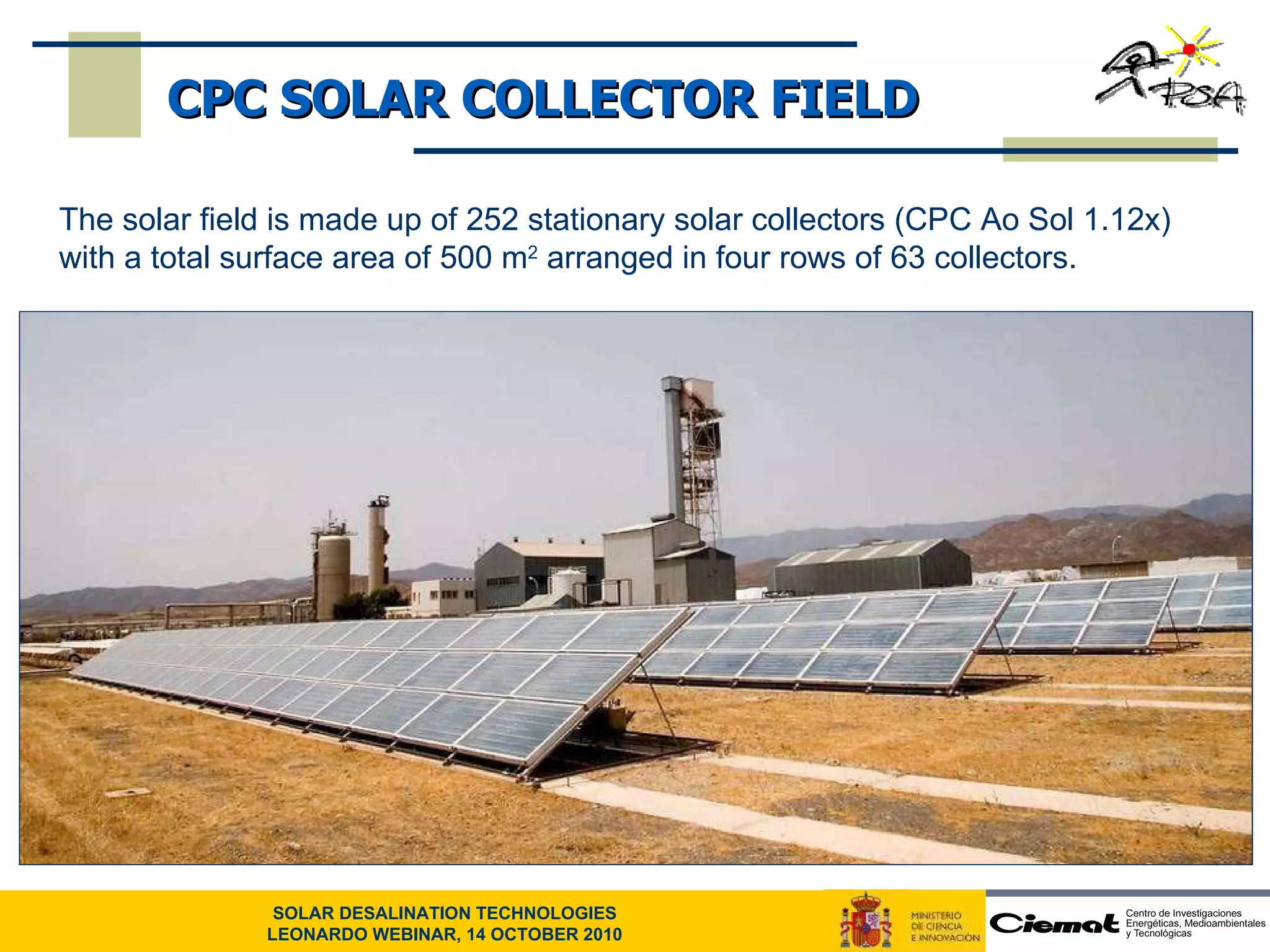 2nd CSP Training series : solar desalination (1/2) | PPT