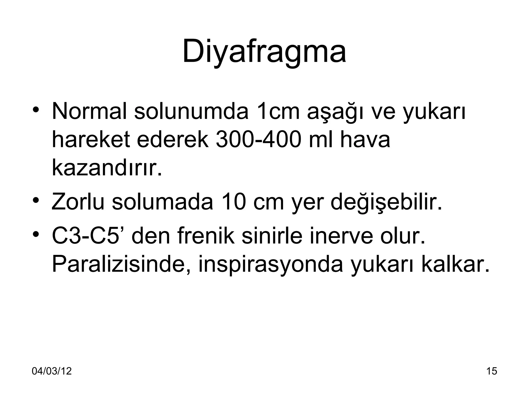 solunum sistemi fizyoanatomisi (fazlası için www.tipfakultesi.org ) | PPT