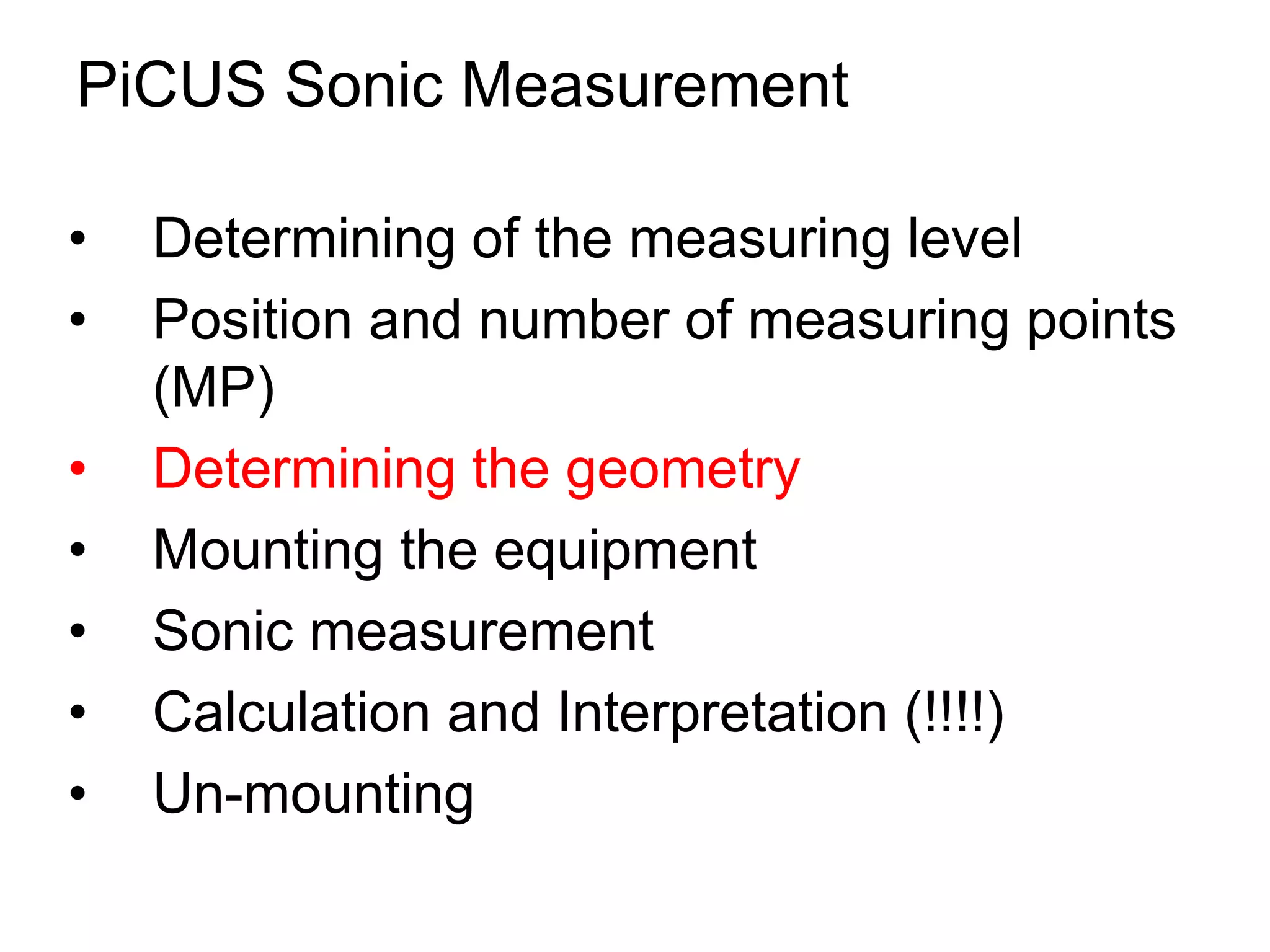 SONIC TOMOGRAPH EXPLANATION | PPTX