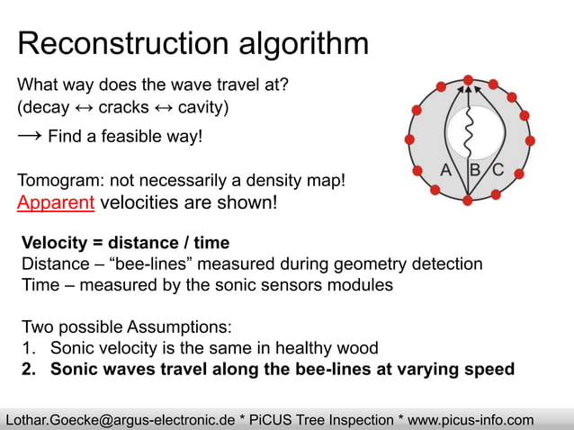 SONIC TOMOGRAPH EXPLANATION | PPTX | Woodworking | Arts and Crafts