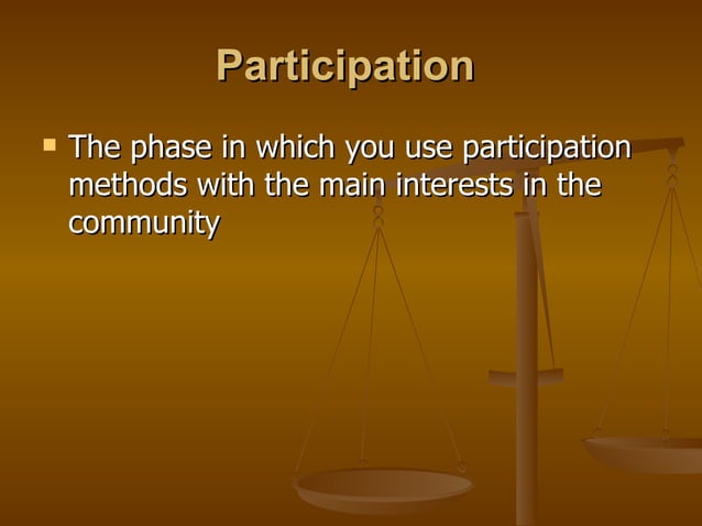 1. Stages Of Participation | PPT