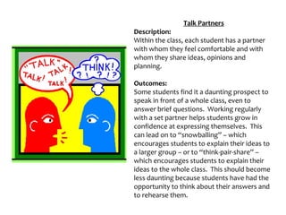 Starting your lesson with talk | PPT
