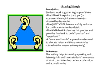Starting your lesson with talk | PPT