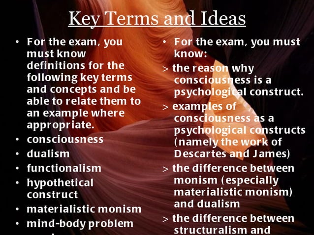 1. states of consciousness intro | PPT