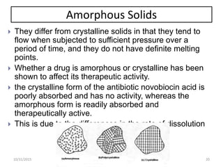 1- States of matter & phase equilibria - part 1 (Physical Pharmacy) | PPTX