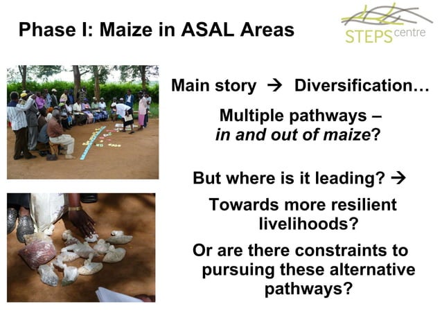 Maize Pathways workshop presentation 1: Overview slides | PPT ...
