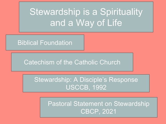 1-Stewardship A Way of Life.pptx | Christianity | Religion & Spirituality