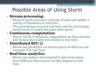 Slide #1:Introduction to Apache Storm | PPTX