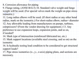 Piping Stress Analysis basics (Caesar-II | PPT