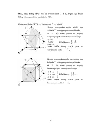 1.struktur kristal (hand_out) | PDF