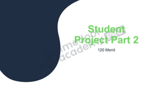 [1] - Student Project Part 2 for laravel.pptx