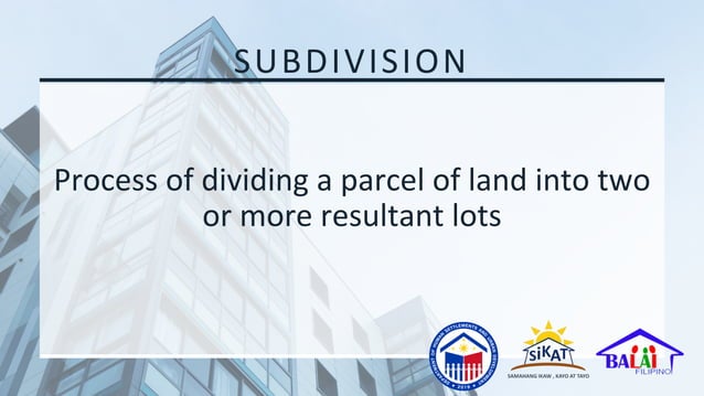 1-Subdivision-Development.pdf | Developmental Sites | Real Estate