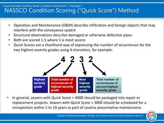 Large Diameter Sanitary Sewer Condition Assessment Package 5 | PPTX