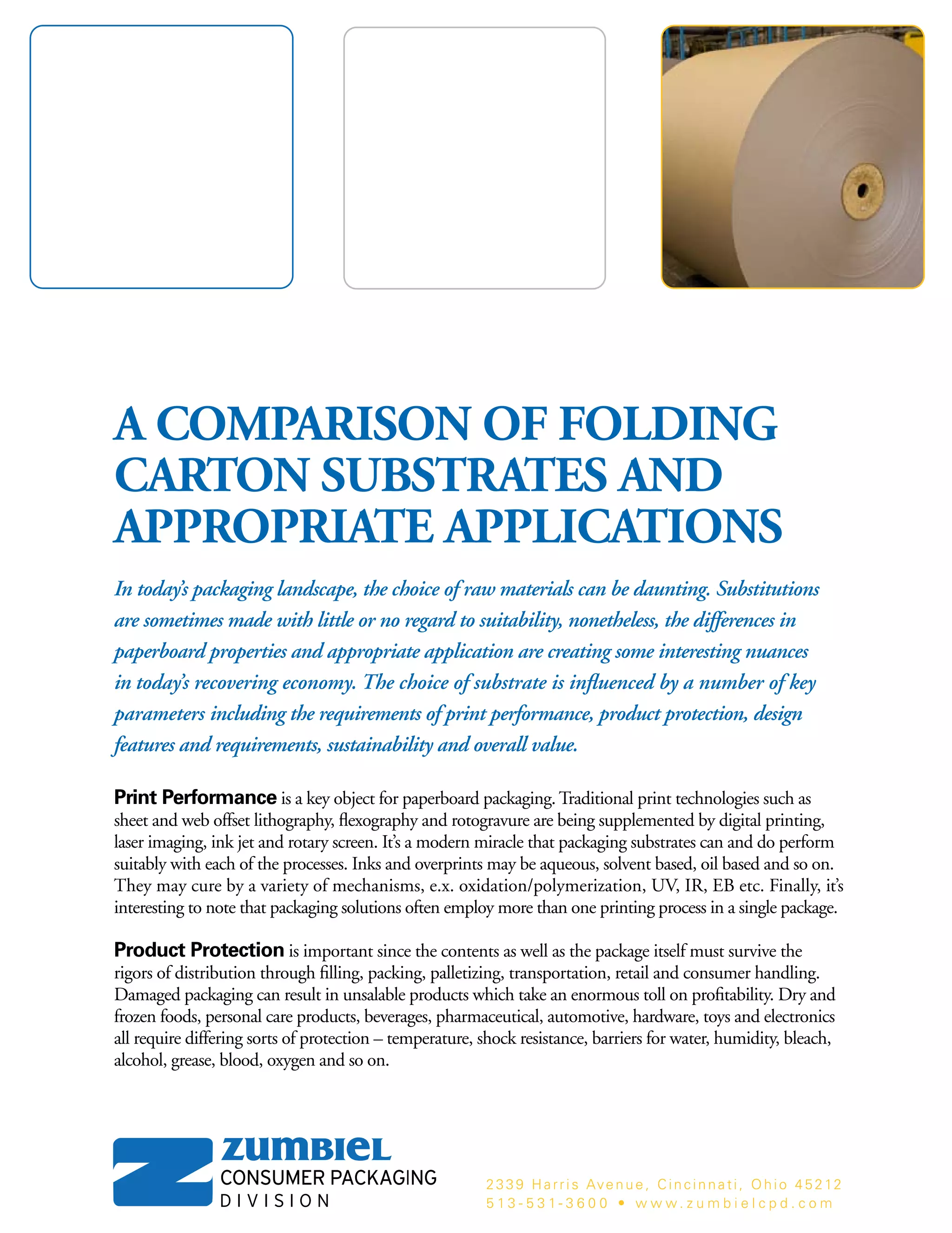 1 Substrate Comparisons White Paper | PDF