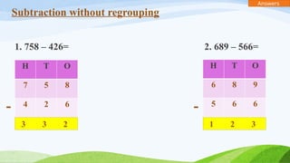 Subtraction without regrouping 3 digit and 4 digit subtraction.pptx