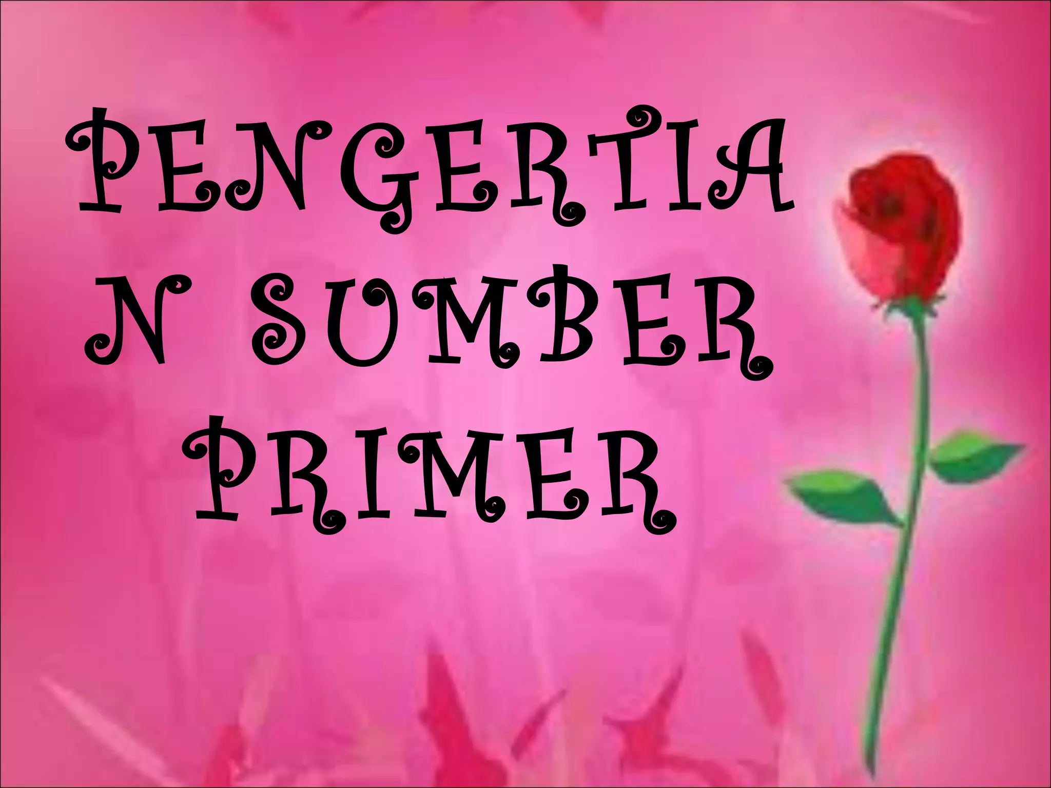 1. sumber primer | PPT