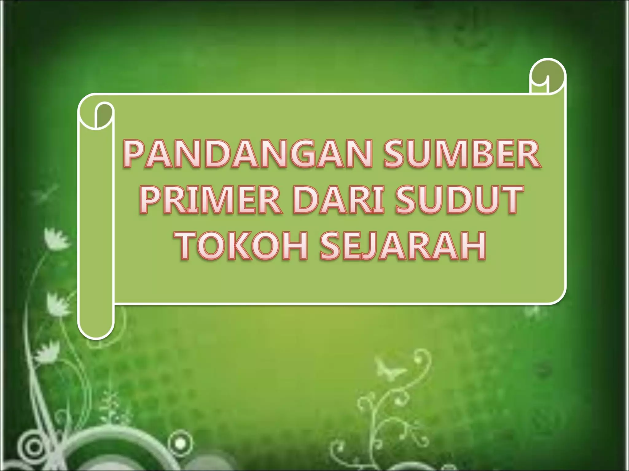 1. sumber primer | PPT