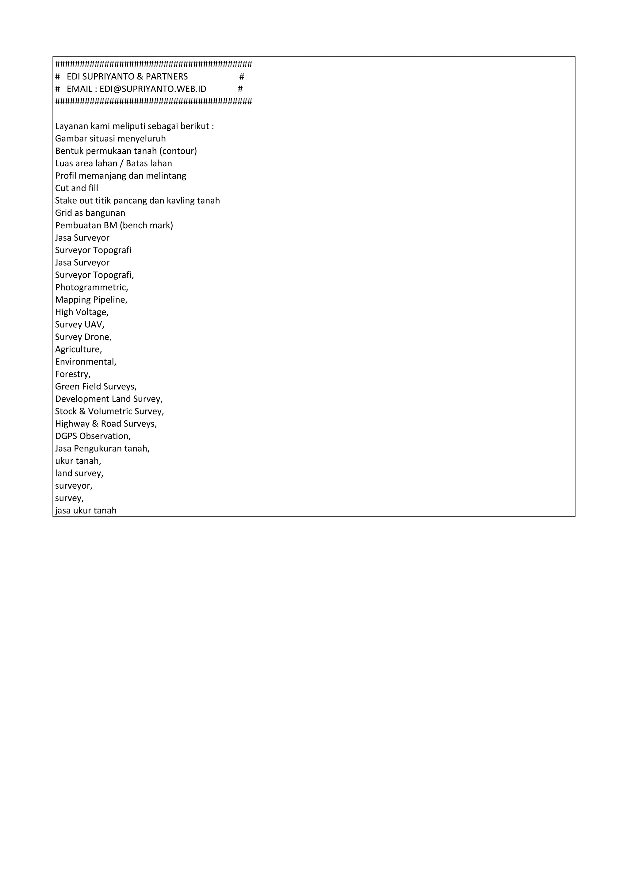 1 surveyor pemetaan mapping topografi ukur tanah indonesia Lampung Kota ...