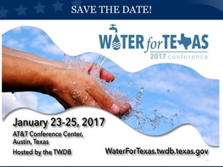 Water Conservation, SWIFT and the Texas Water Development Board | PDF