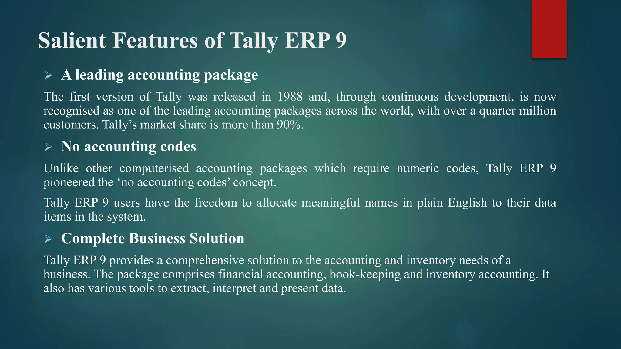 1 tally presentation | PPTX