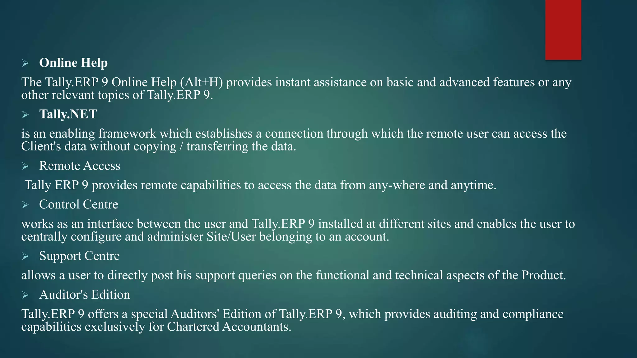 1 tally presentation | PPTX