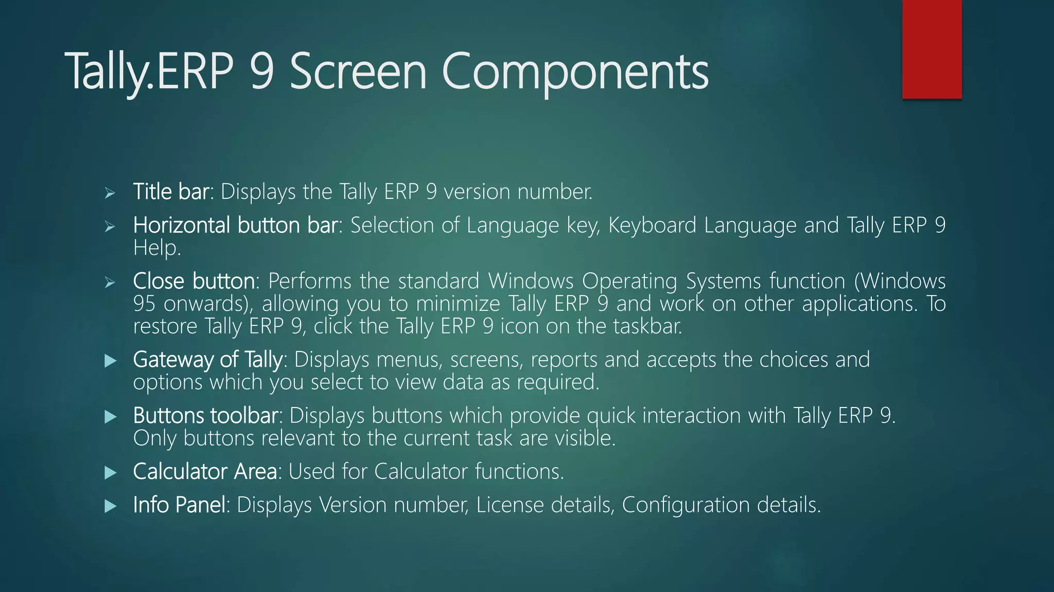 1 tally presentation | PPTX