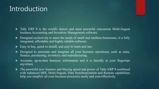 1 tally presentation | PPTX