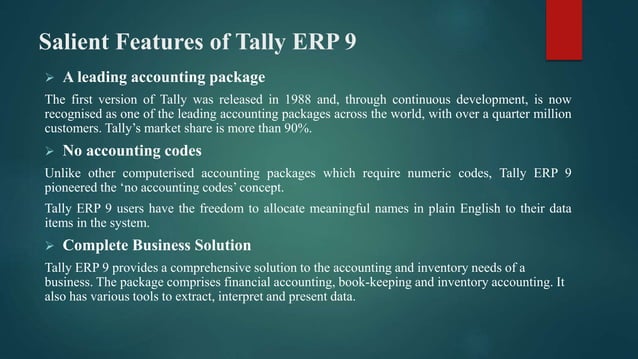 1 tally presentation | PPTX