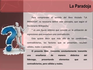 analisis de la paradoja | PPTX