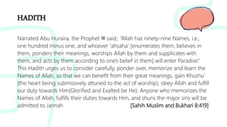 Tawheed (Part-1) | PPTX