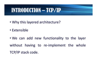 TCP/IP Introduction | PDF