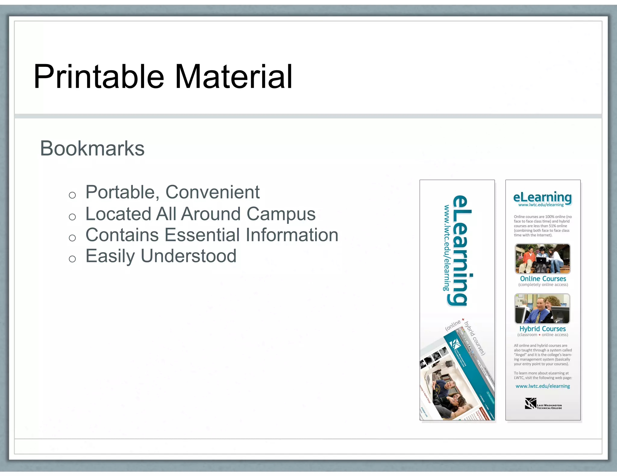 LWIT BTAD: eLearning Orientation - Project Pitch | PDF | Email | Internet