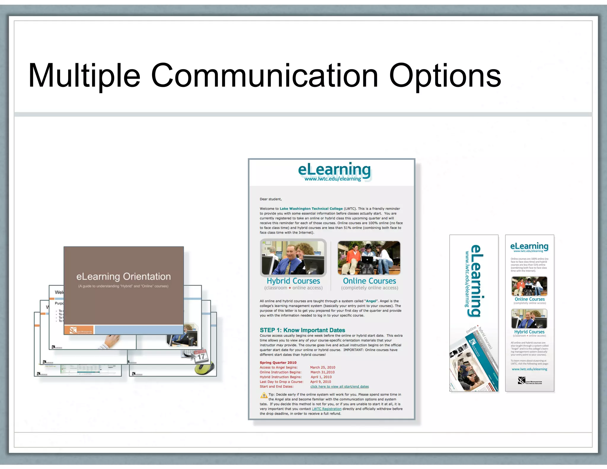 LWIT BTAD: eLearning Orientation - Project Pitch | PDF | Email | Internet