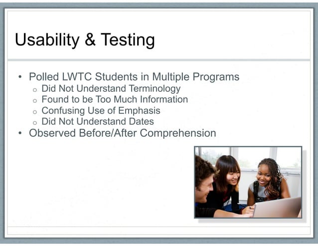 LWIT BTAD: eLearning Orientation - Project Pitch | PDF | Email | Internet