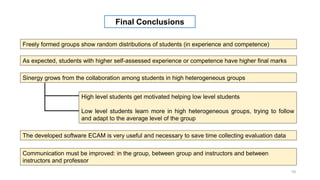 The Use of Heterogeneity to Improve the Learning Process of Large ...