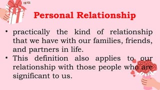 1-Teenage-Relationship.Personal Development | PPTX