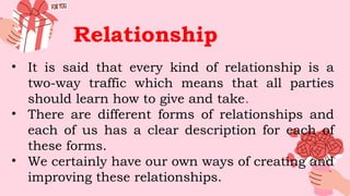 1-Teenage-Relationship.Personal Development | PPTX