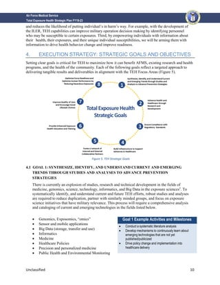 Air Force Medical Service - Total Exposure Health Strategic Plan | PDF
