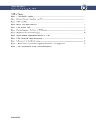 Air Force Medical Service - Total Exposure Health Strategic Plan | PDF