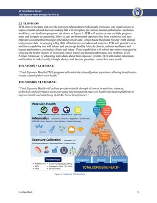 Air Force Medical Service - Total Exposure Health Strategic Plan | PDF