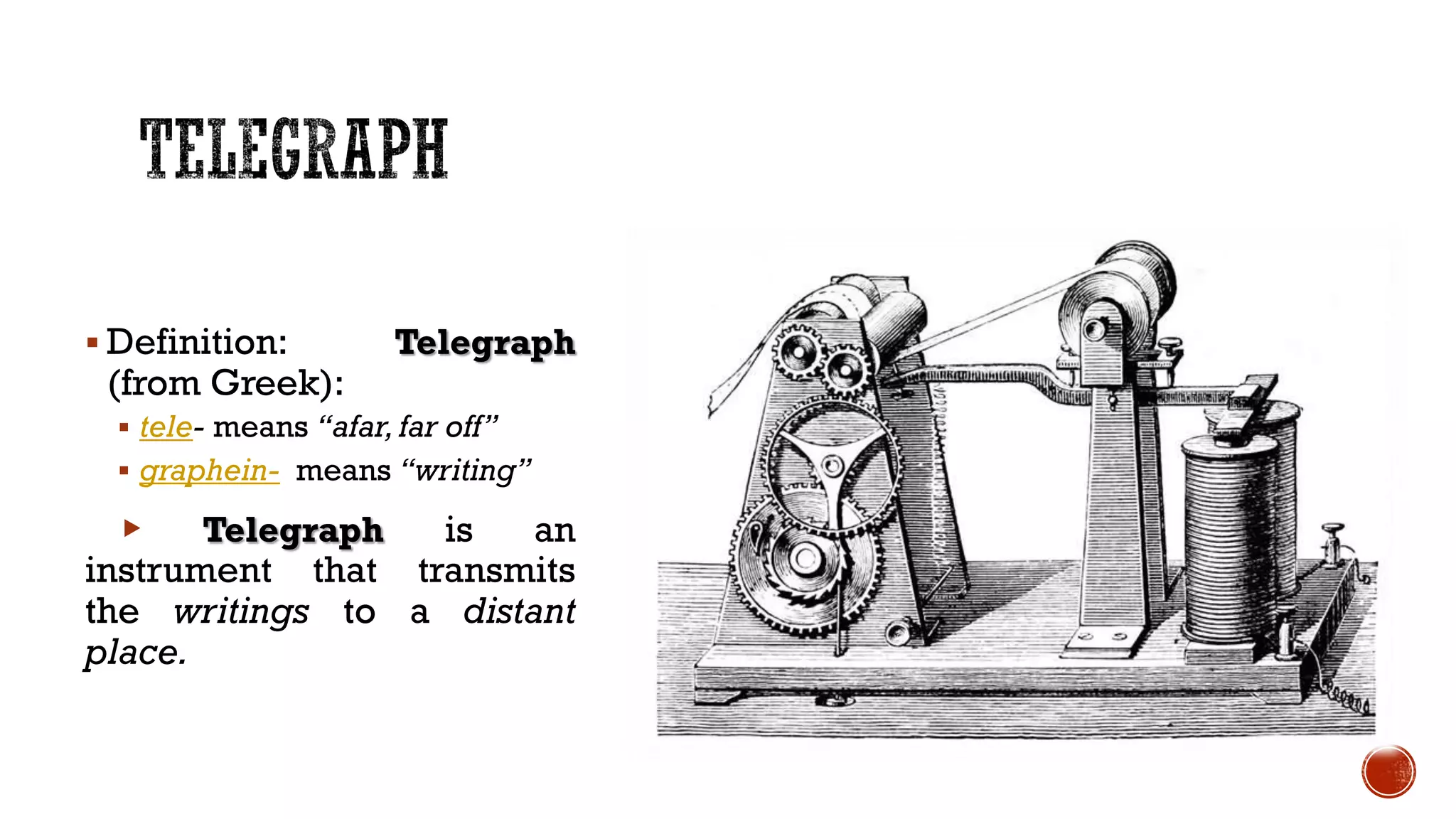 The inventions of telegraph and telephone | PPTX
