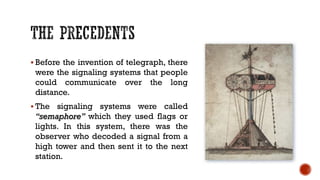 The inventions of telegraph and telephone | PPTX