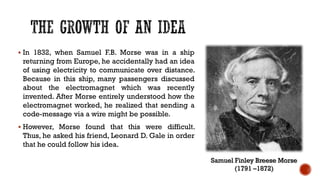 The inventions of telegraph and telephone | PPTX