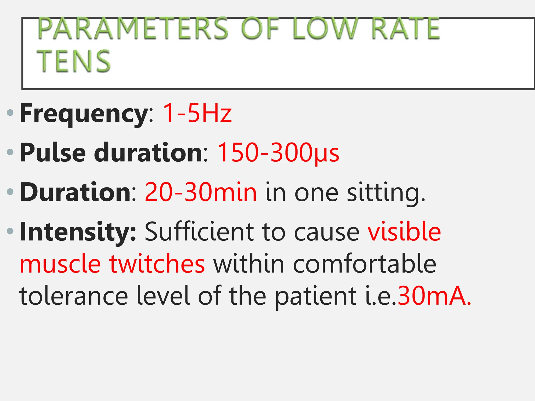 TENS Trans cutaneous electrical nerves stimulation | PPT | Physical ...
