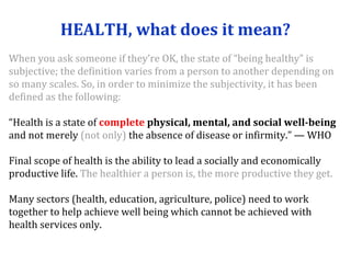 1- Terminology in Public Health. Book. Healthcare | PPT