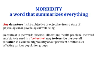 1- Terminology in Public Health. Book. Healthcare | PPT