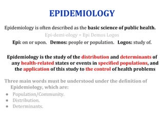 1- Terminology in Public Health. Book. Healthcare | PDF
