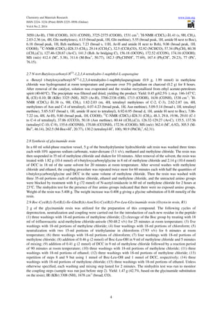 1 tetralinyl as carboxamide-protecting group for asparagine | PDF