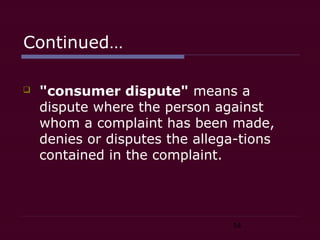 1 the-consumer-protection-act-19863 | PPT